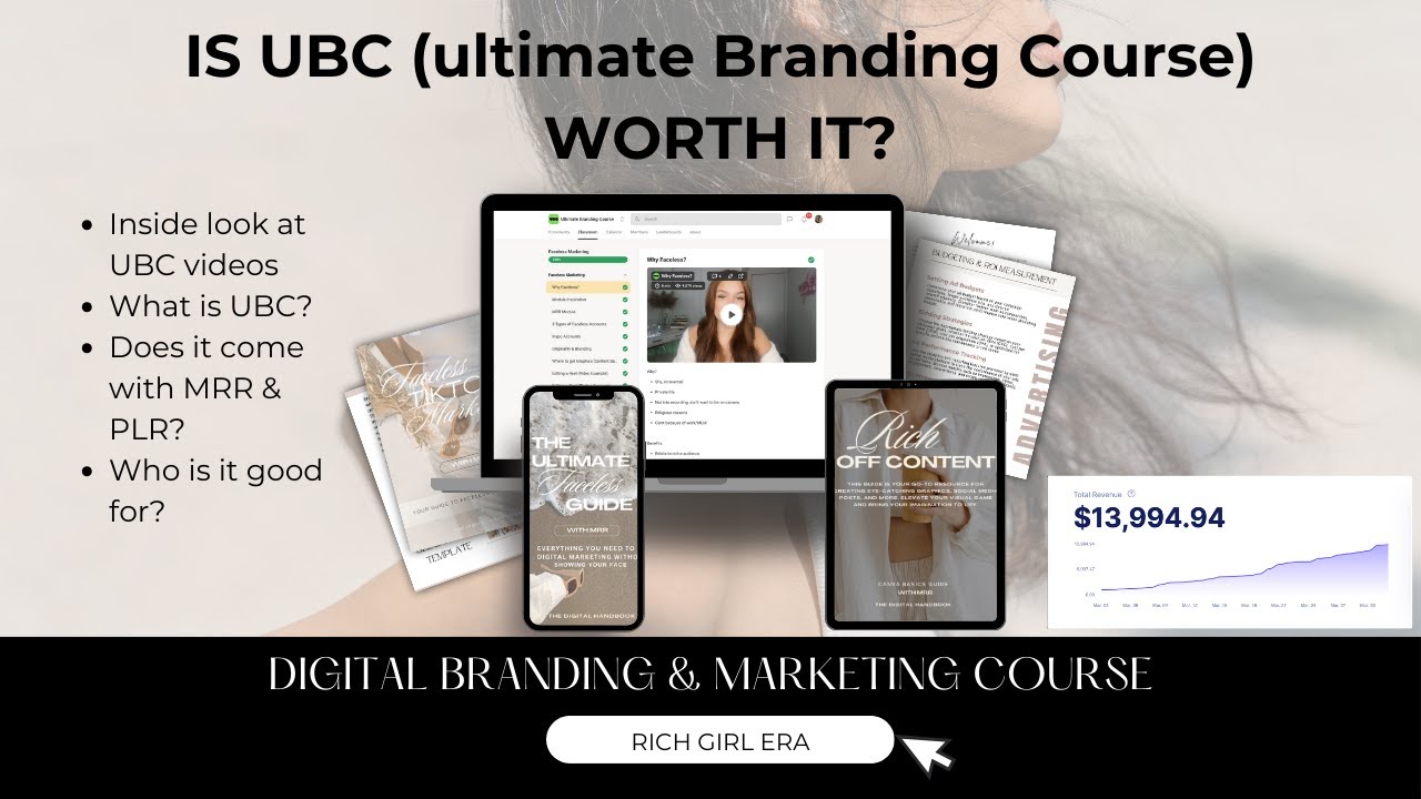 Is UBC (Ultimate Branding Course) worth the money? Another MRR & PLR ...
