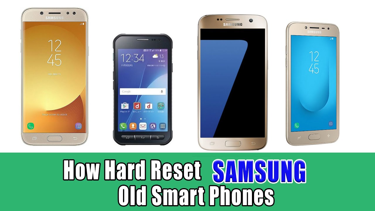 How Hard Reset Old Samsung Smart Phones | (three Button ) | ex - Docomo ...