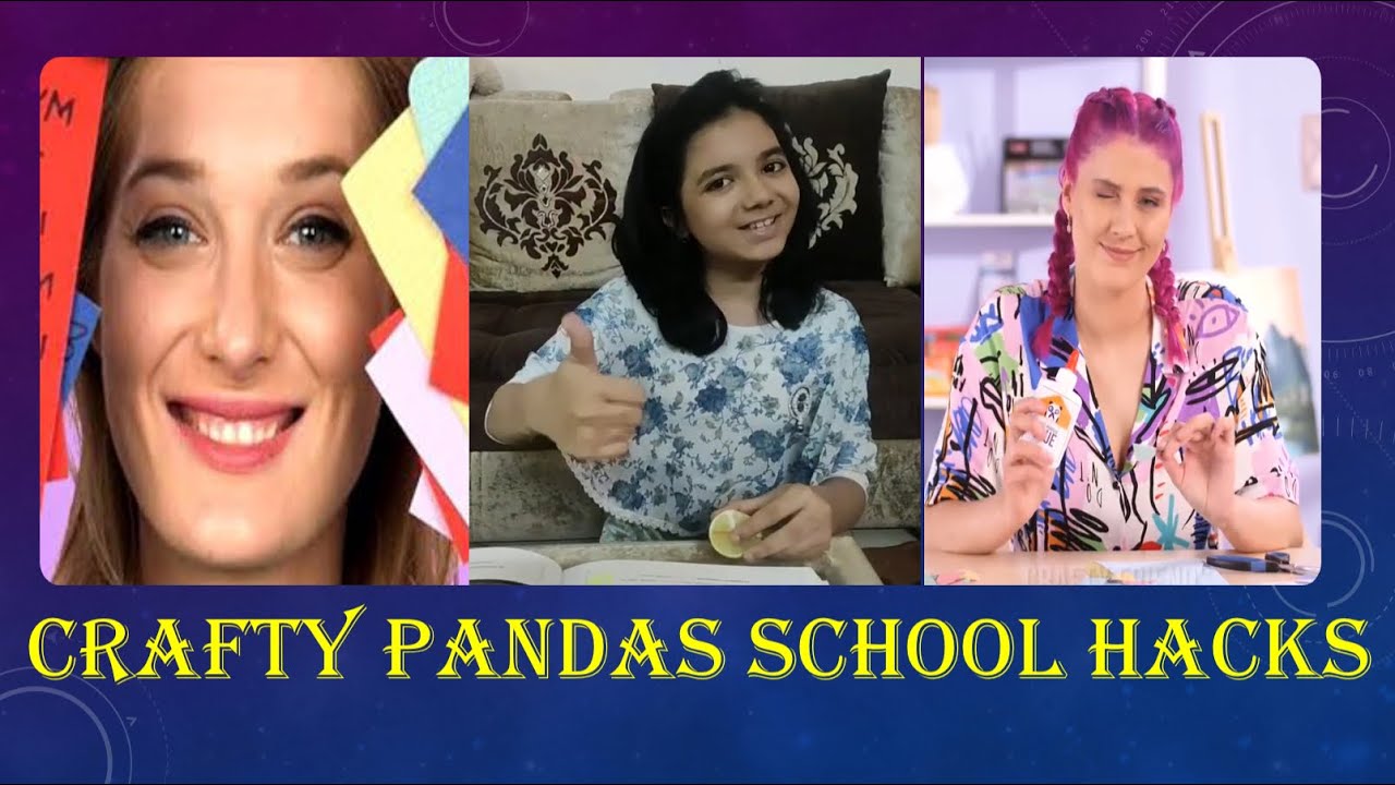 WOW ! Testing Crafty Panda's SCHOOL HACKS ! School hacks | Crafty Panda ...