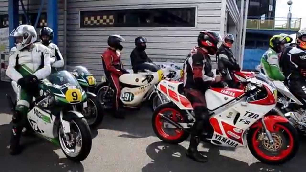 Landelijke Motordagen Assen-Yamaha Two-stroke Club Nederland 2014 - YouTube