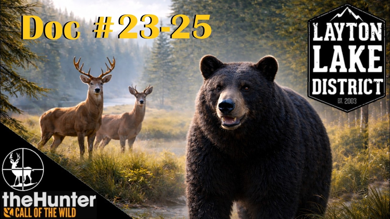Doc #23-25 Hunting Whitetail Deer | 3 Missions in 1 Hunt | Layton Lakes ...