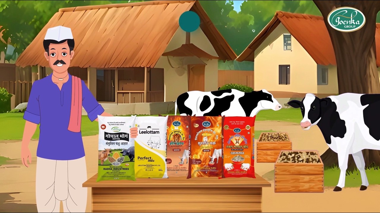 Cattle Feed Product Explainer Video -Dairy Farming & Animal Nutrition ...