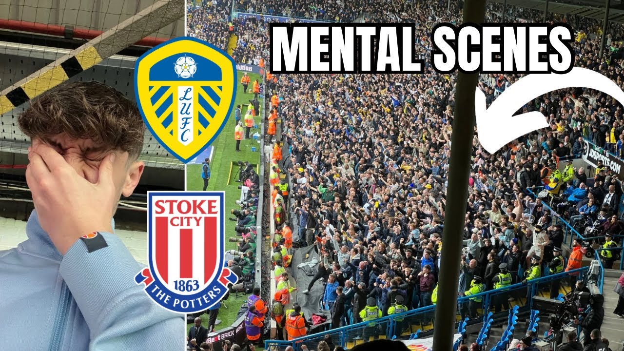 PURE PANDEMONIUM at ELLAND ROAD as LEEDS HEAD TOWARDS the PREMIER ...