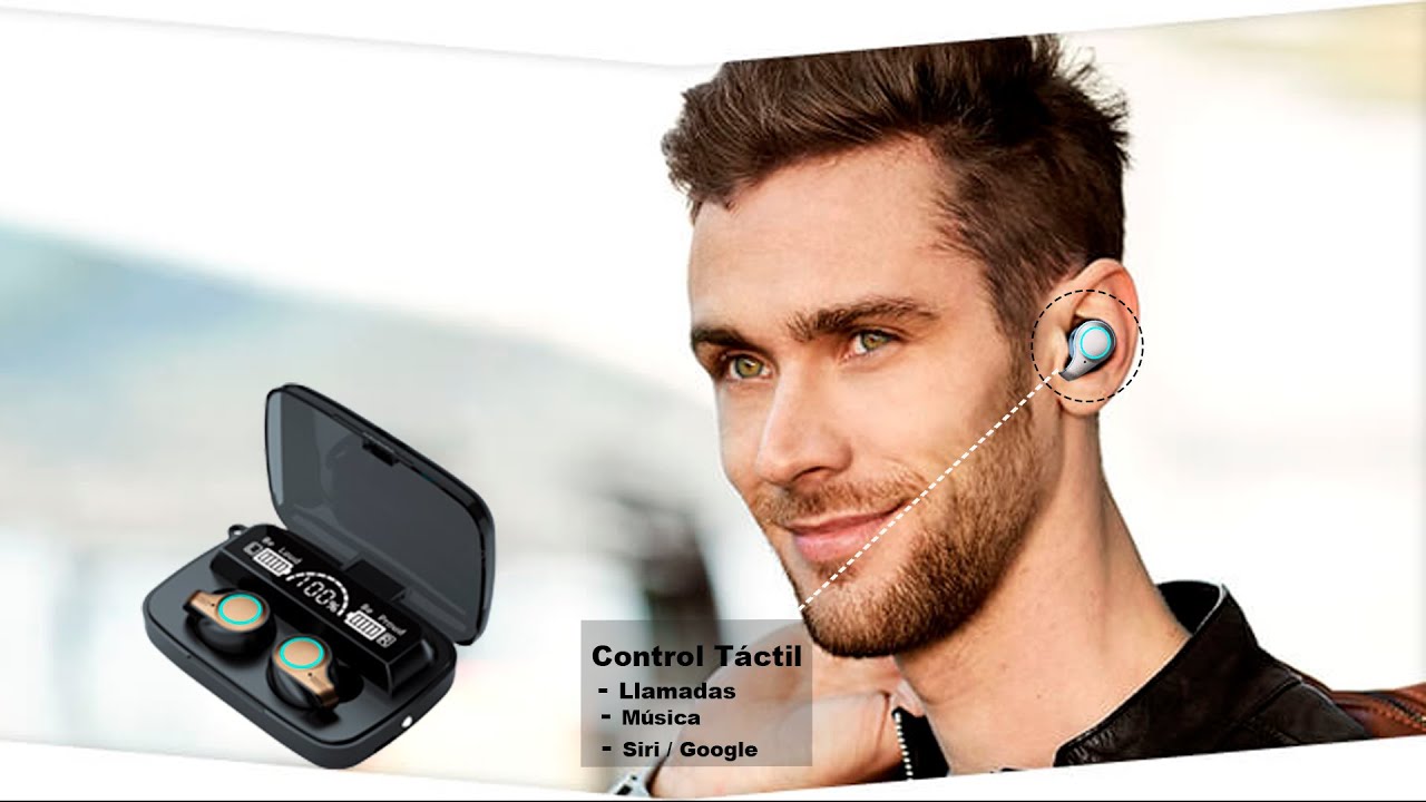 LOS MEJORES AUDÍFONOS TWS M18 GAMER 2021 TACTILES A PRUEBA DE AGUA ...
