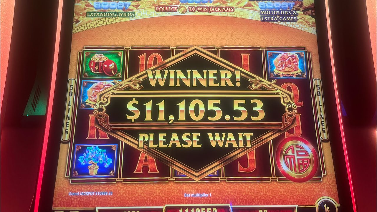 $11,000 GRAND JACKPOT🎰😱😵!! Fu Dai Lian Lian Boost Tiger slot machine by ...