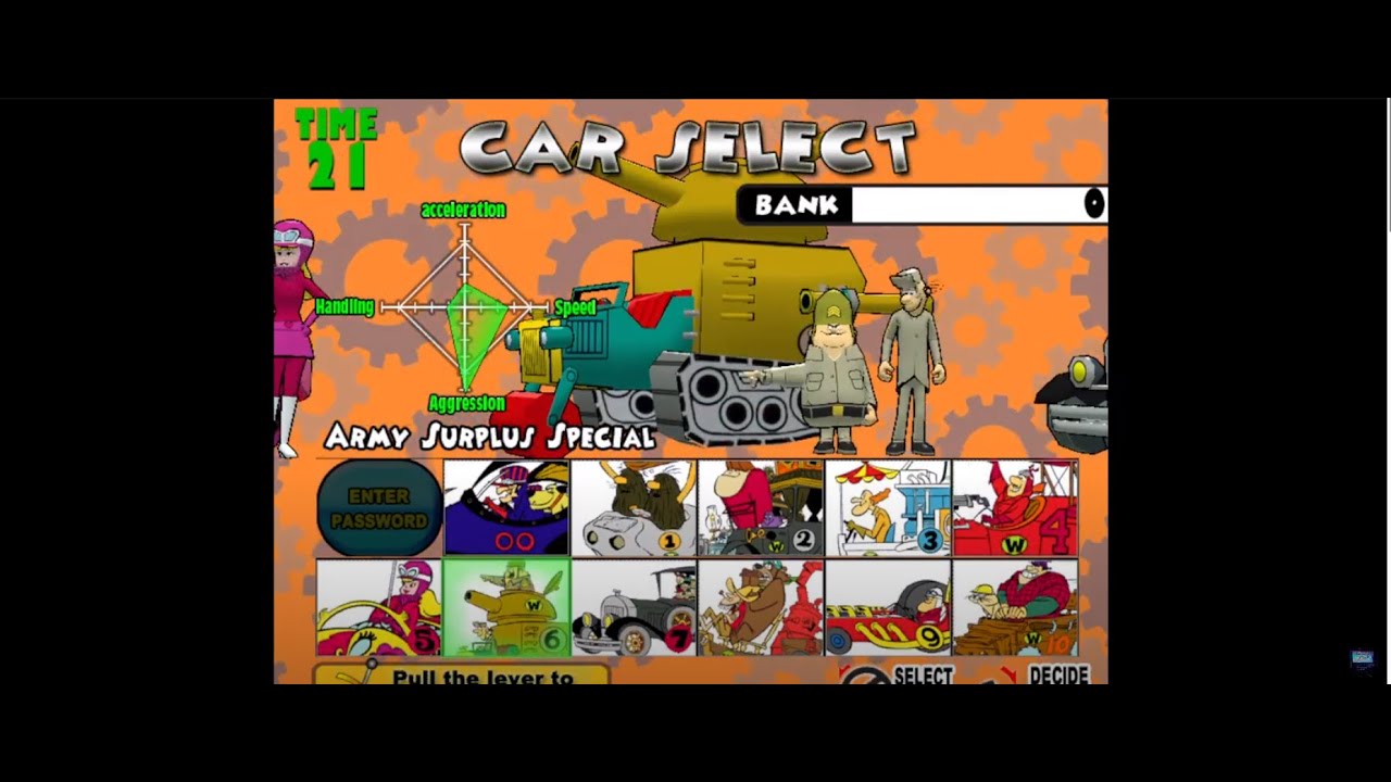 Wacky Races - (Army Surplus Special) - Gameplay (TeknoParrot) - YouTube