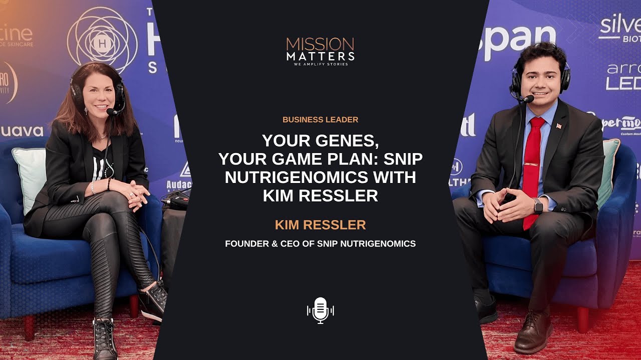 Your Genes, Your Game Plan: SNiP Nutrigenomics with Kim Ressler - YouTube