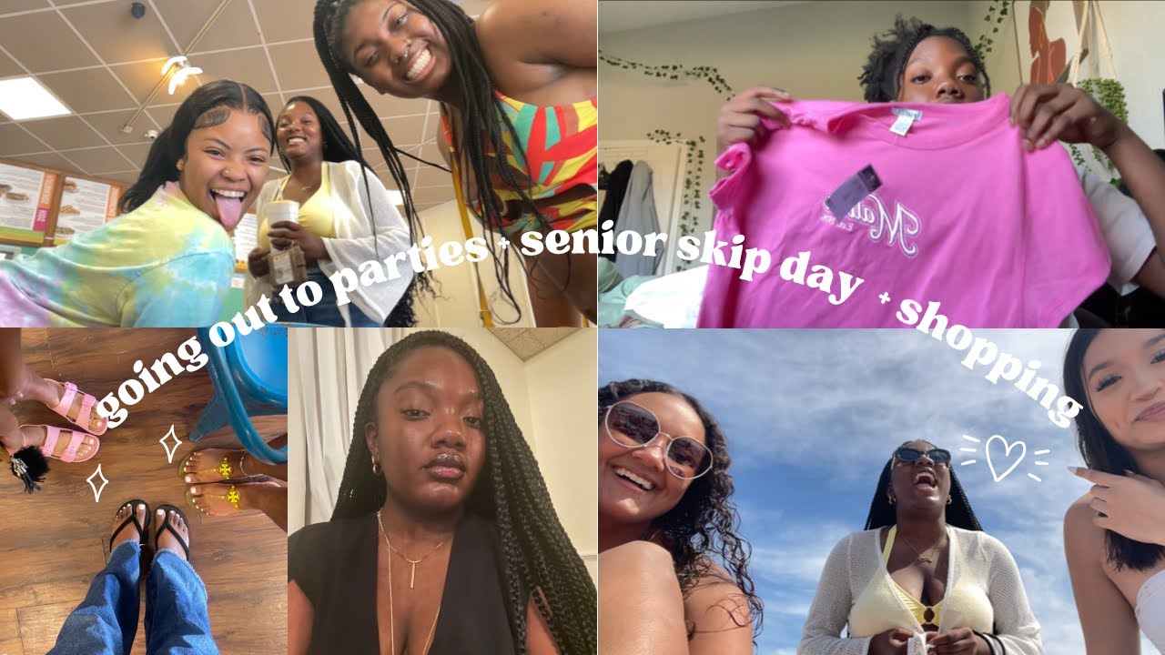 senior skip day + going out to parties + having fun | KALEYA KARES ...