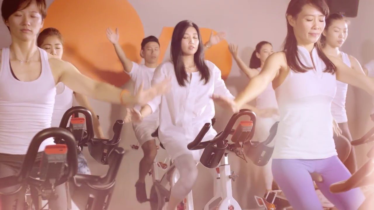 SpaceCycle 冥想飛輪A-Lin形象篇【SpaceCycle形象大使 A-Lin 】 - YouTube