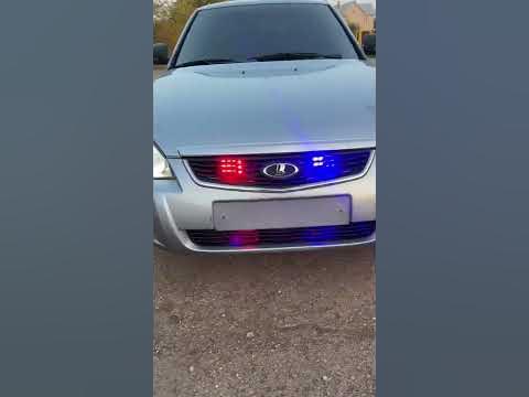 Вспышки фсо ,красно синие, двухрежимные - YouTube