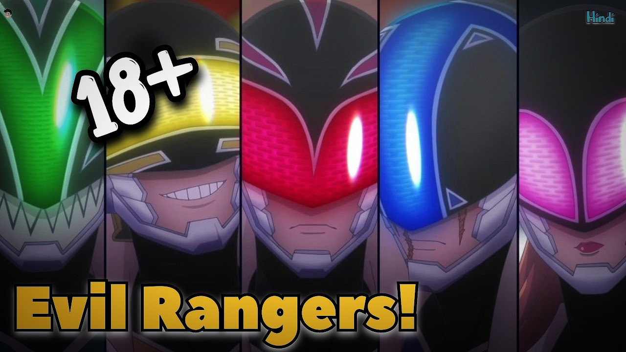 EVIL POWER RANGERS | The anime no-one's talking about | Go Go Loser ...