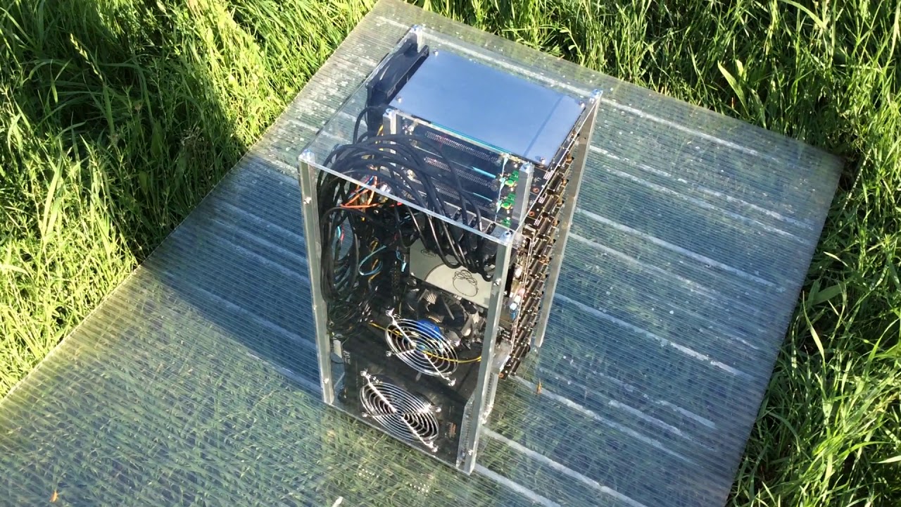smallest 12x GPU mining rig ever ;) (185MHASH) - YouTube