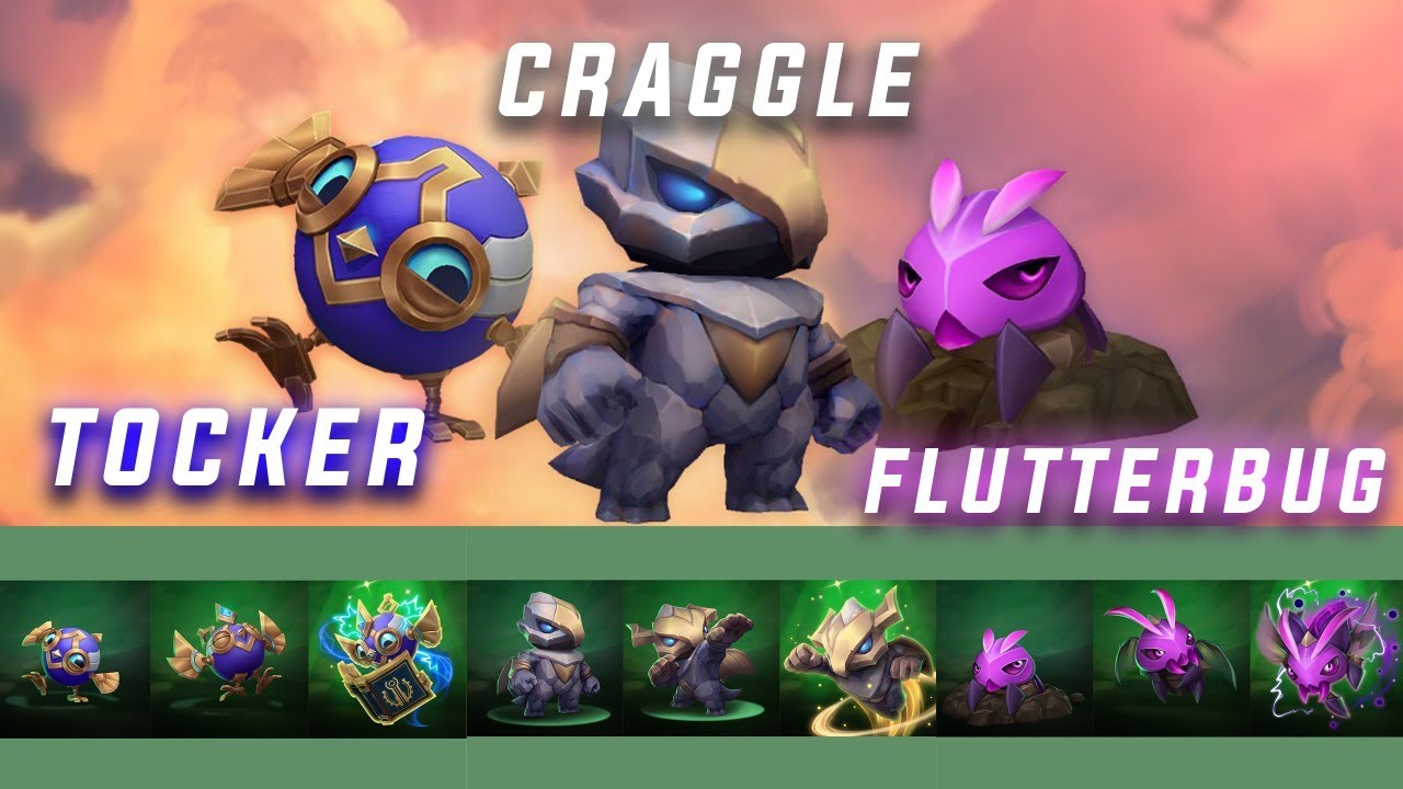 New Little Legends Patch 10.1 Meet Tocker, Craggle, and Flutterbug! - YouTube