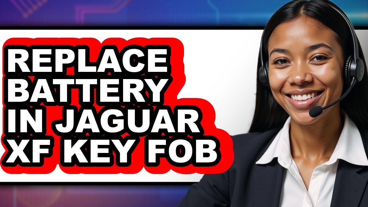 How to Replace Battery in Jaguar XF Key Fob (Full Guide) - YouTube