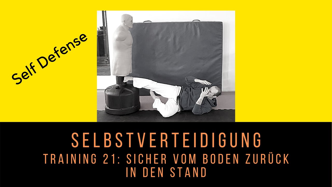 Kickboxen Training | Selbstverteidigung | Gesichert von der Bodenlage ...