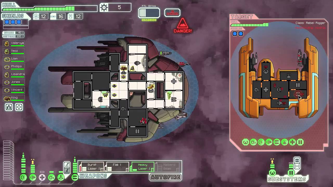 FTL:AE Slug B (hard) part 2 - YouTube
