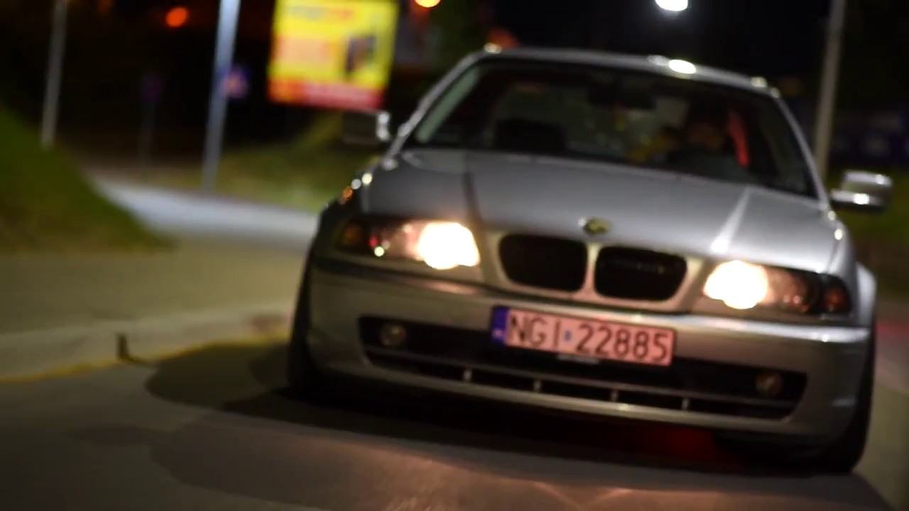 BMW E46 Night RIde - YouTube