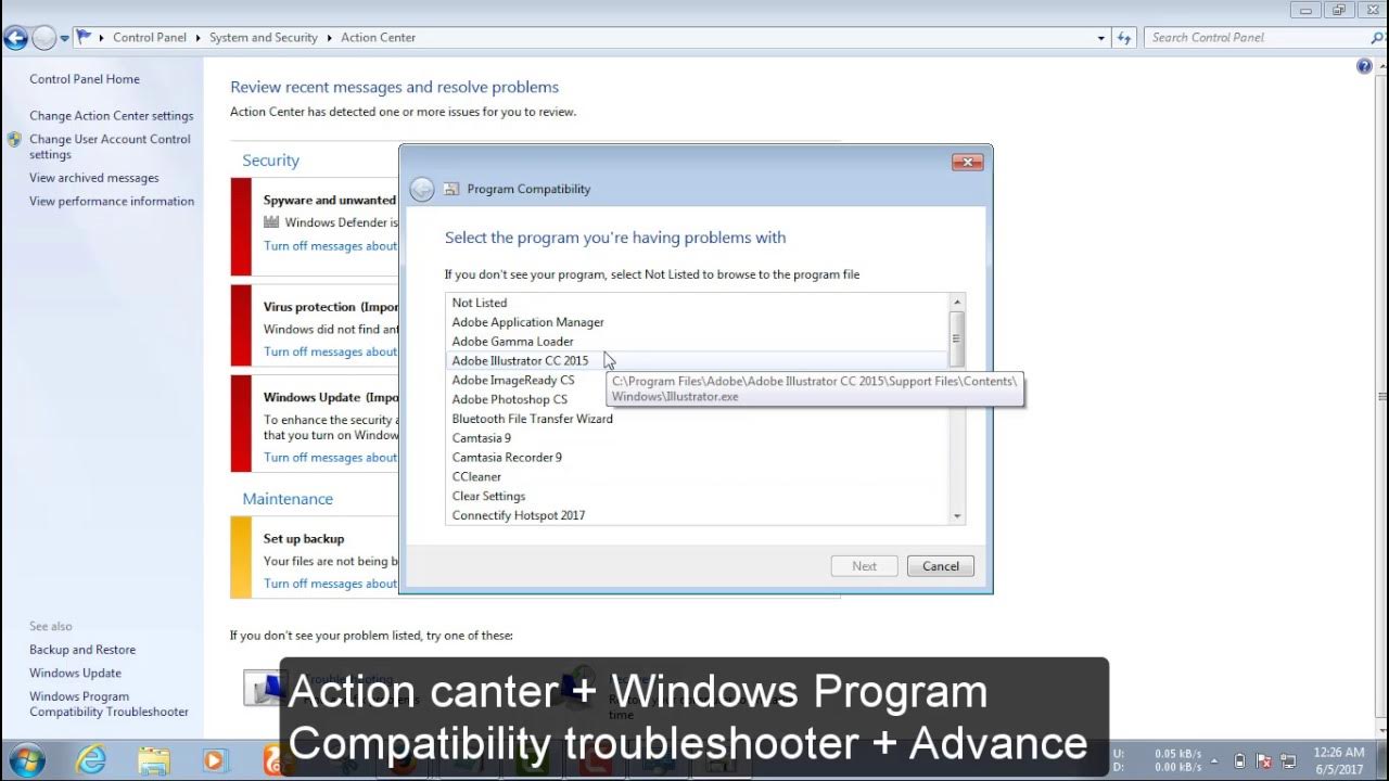 How To Solve Compatibility Problems in Windows 7 - YouTube
