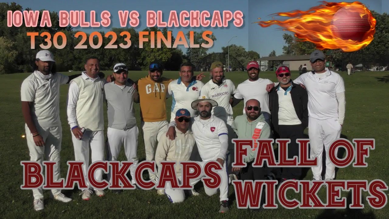 Heartland Cricket League - Iowa Bulls ne vipakshee team ki reedh tod ...