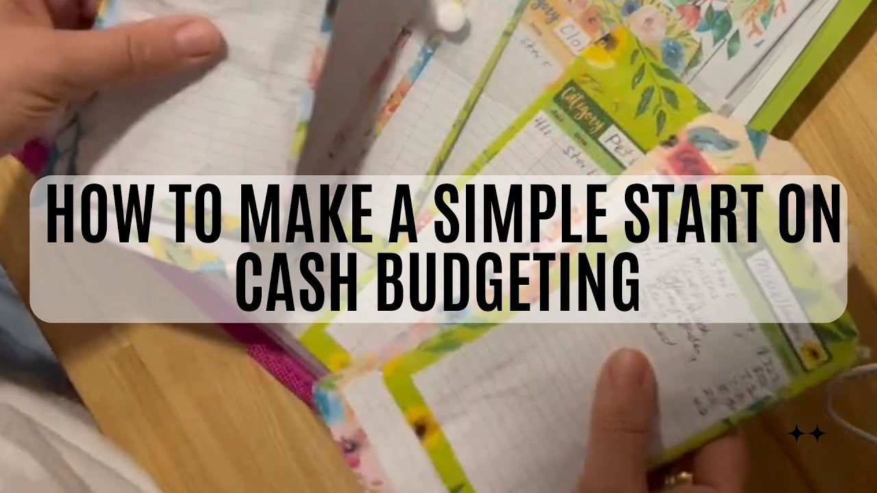 How you can make a simple start with cash budgeting, getting started with cash stuffing ...