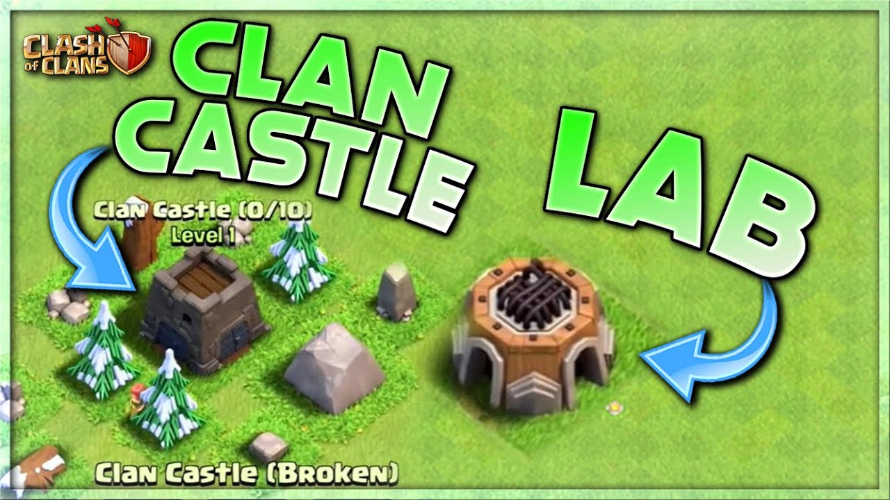 CLAN CASTLE + LABORATORY! TH3 LET'S PLAY - YouTube