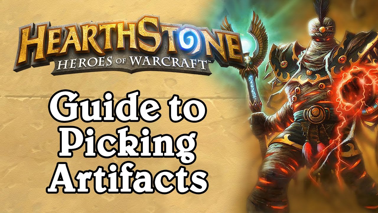 Guide to Picking Artifacts with Arch-Thief Rafaam - Hearthstone - YouTube
