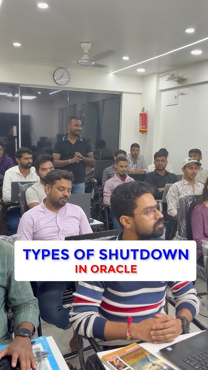 Oracle Database Shutdown Methods | Q & A session with Learnomate student | Ankush Sir - YouTube