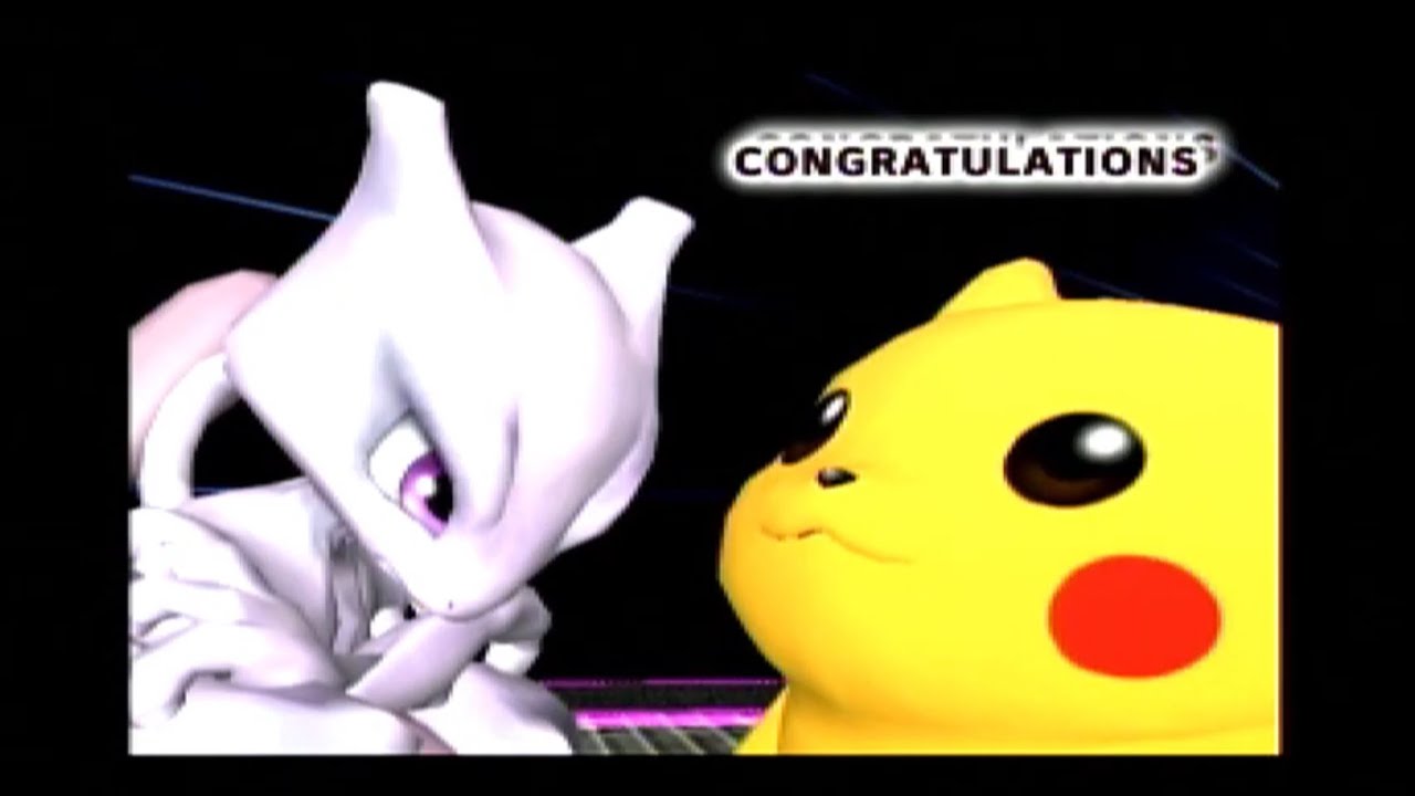 Super Smash Bros. Melee: Classic mode - Mewtwo - YouTube
