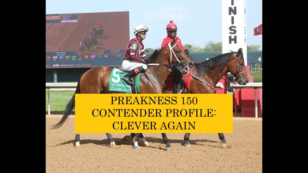 PREAKNESS 150 CONTENDER PROFILE CLEVER AGAIN - YouTube