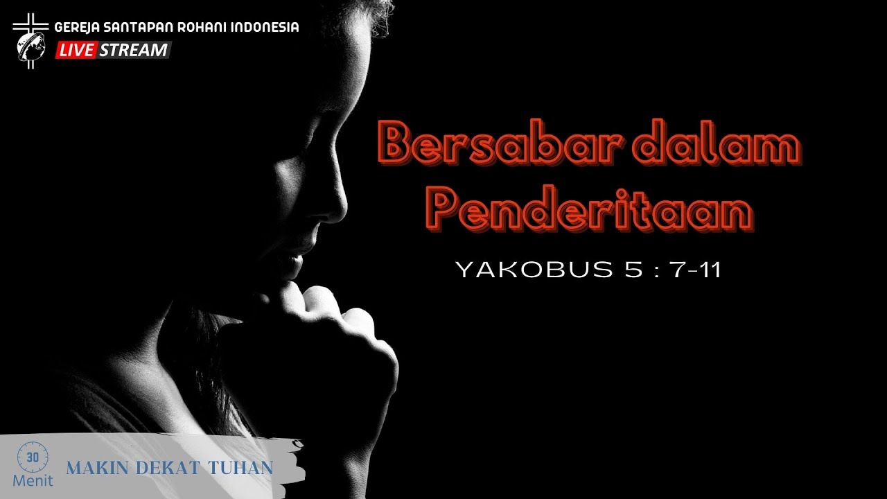 Bersabar Dalam Penderitaan - Ev. Mia | Makin Dekat Tuhan - Selasa, 21 ...