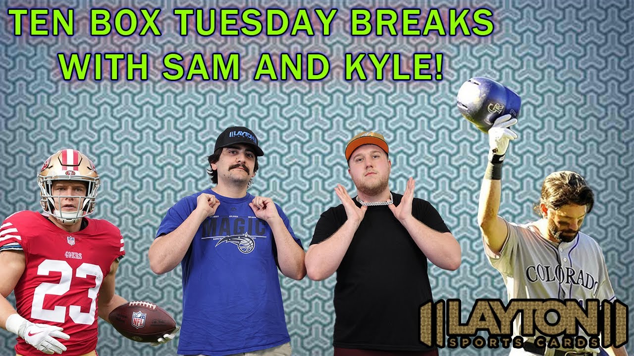 Ten Box Tuesday Group Breaks and Personals w/ LSC! - YouTube