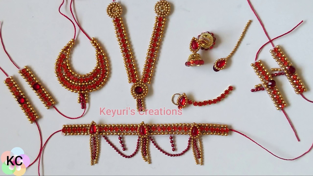 240. Jewellery For Mata Rani | माता रानी का श्रृंगार | Maa Durga ...