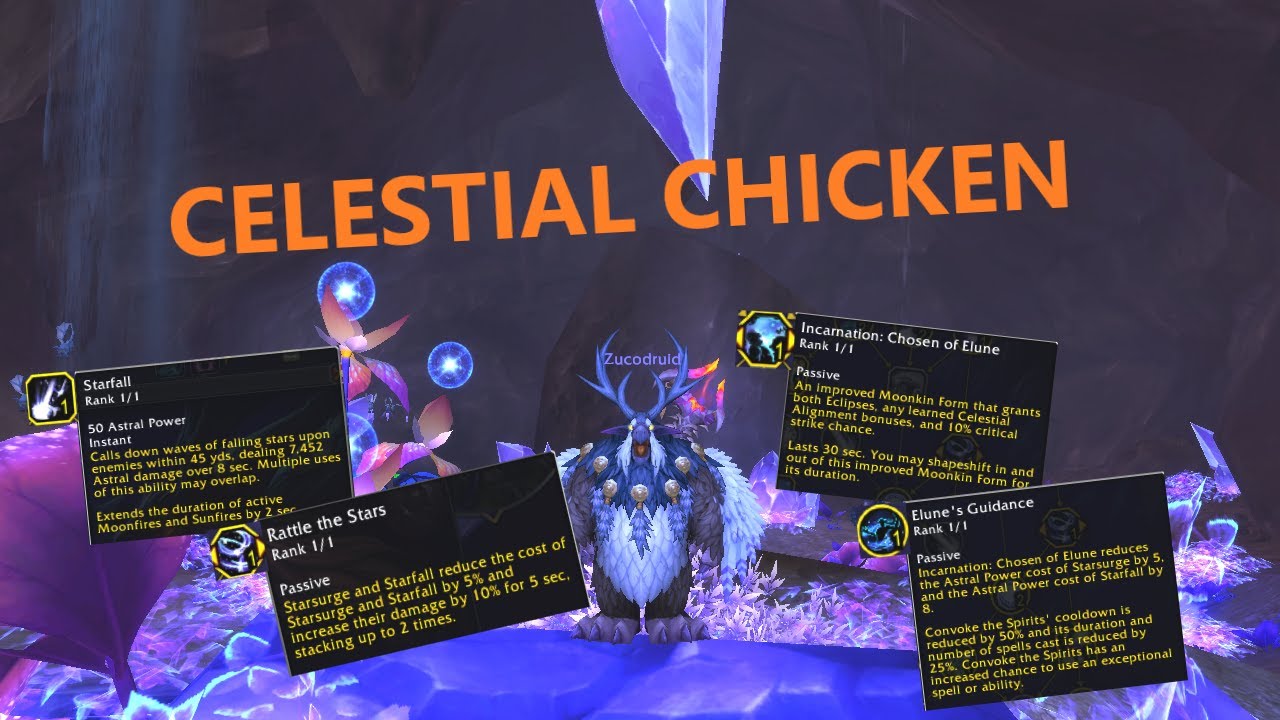 THE CELESTIAL CHICKEN! | Balance Druid M+ Build for Dragonflight! - YouTube