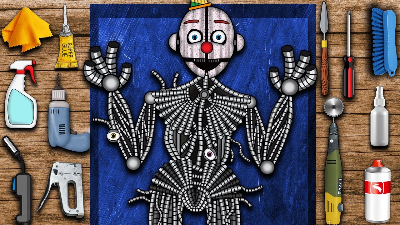 ASMR Ennard Repair | FNAF Sister Location Animation | Five Nights At ...