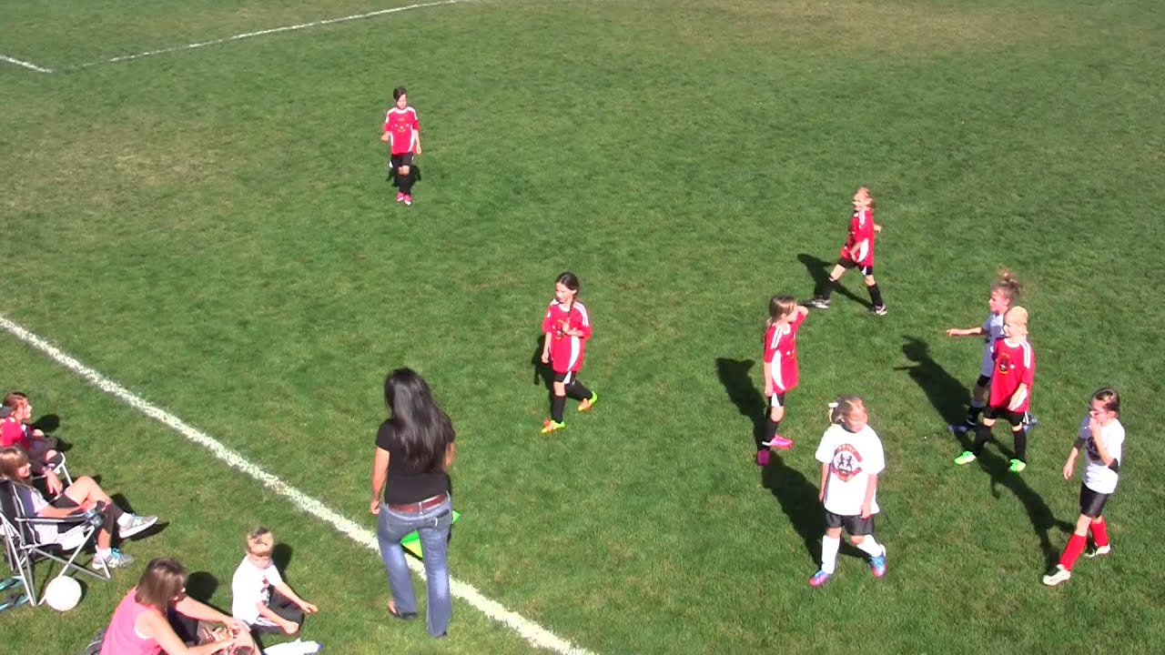 Pride U9 Girls Soccer Match - YouTube