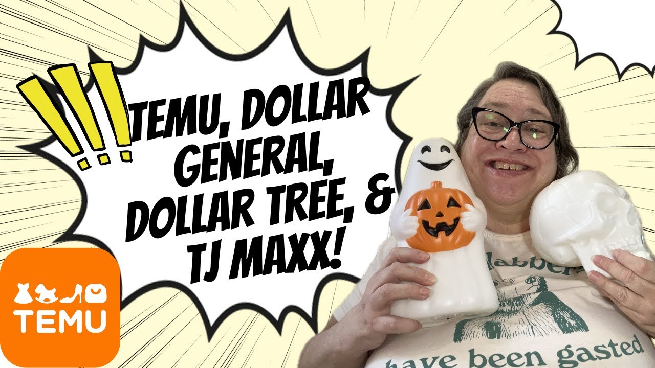 Temu & Dollar General & Dollar Tree & TJ Maxx, Oh My!!! - YouTube