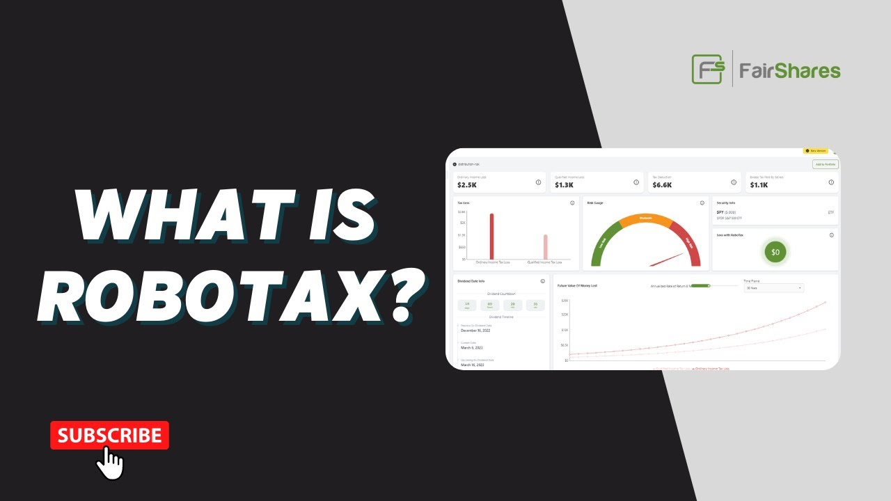 What is RoboTax? | FairShares DistributionRisk Analytics Tutorial - YouTube