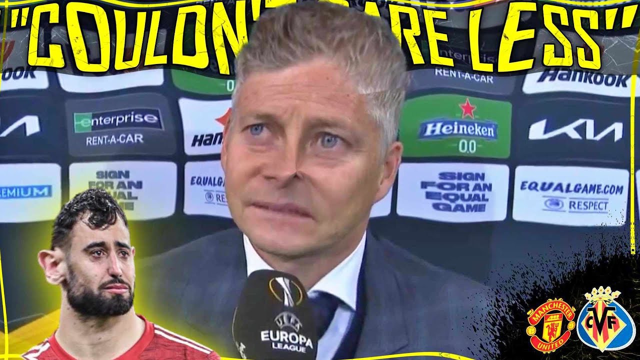 Ole's At The Wheel gets angry in post-match interview after the UEL ...