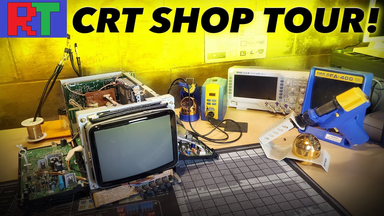 Inside a Modern CRT Repair Shop - YouTube