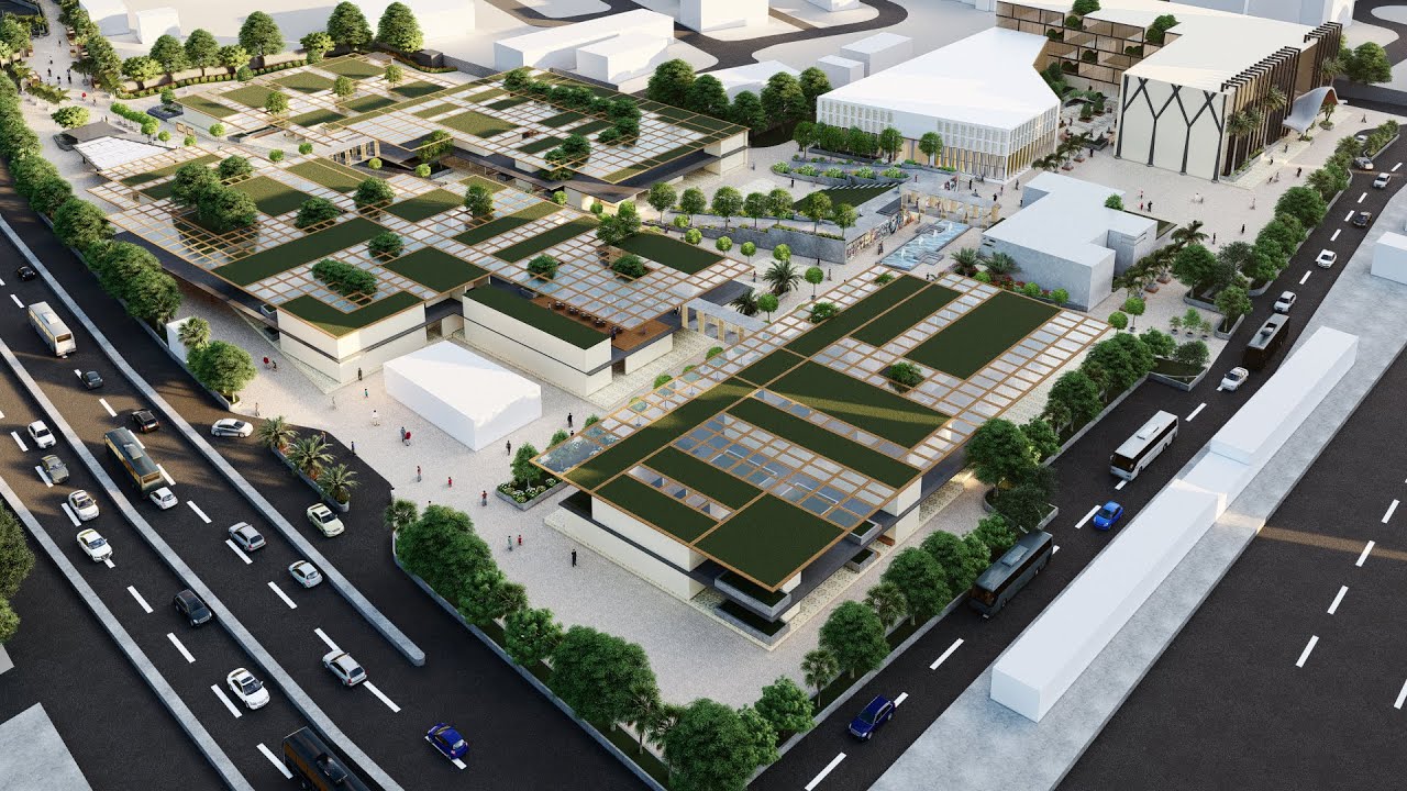 THESIS WALKTHROUGH - REDEVELOPMENT OF INA MARKET, DELHI - YouTube