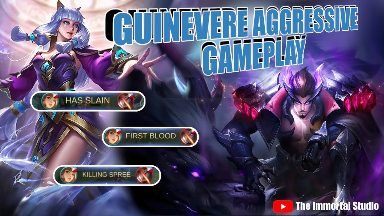 GUINEVERE AGGRESSIVE GAMEPLAY|AMETHYST DANCE|MLBB - YouTube