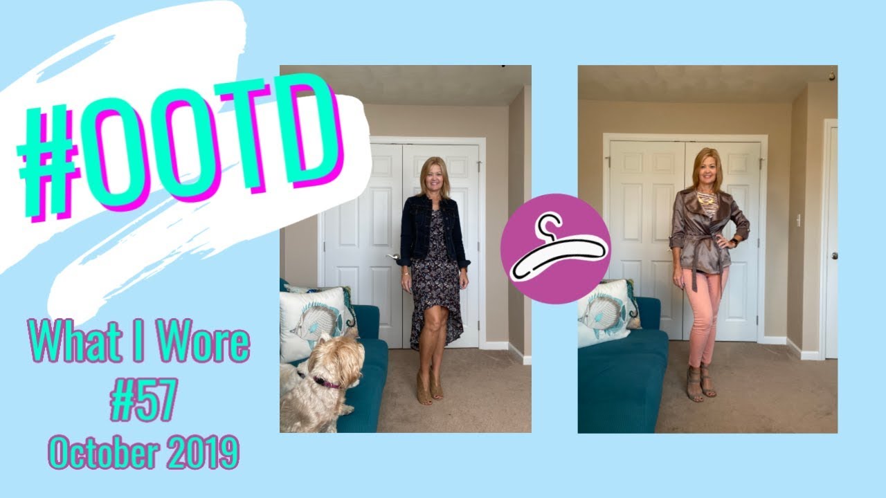 What I Wore #57...OOTD: October 2019 - YouTube