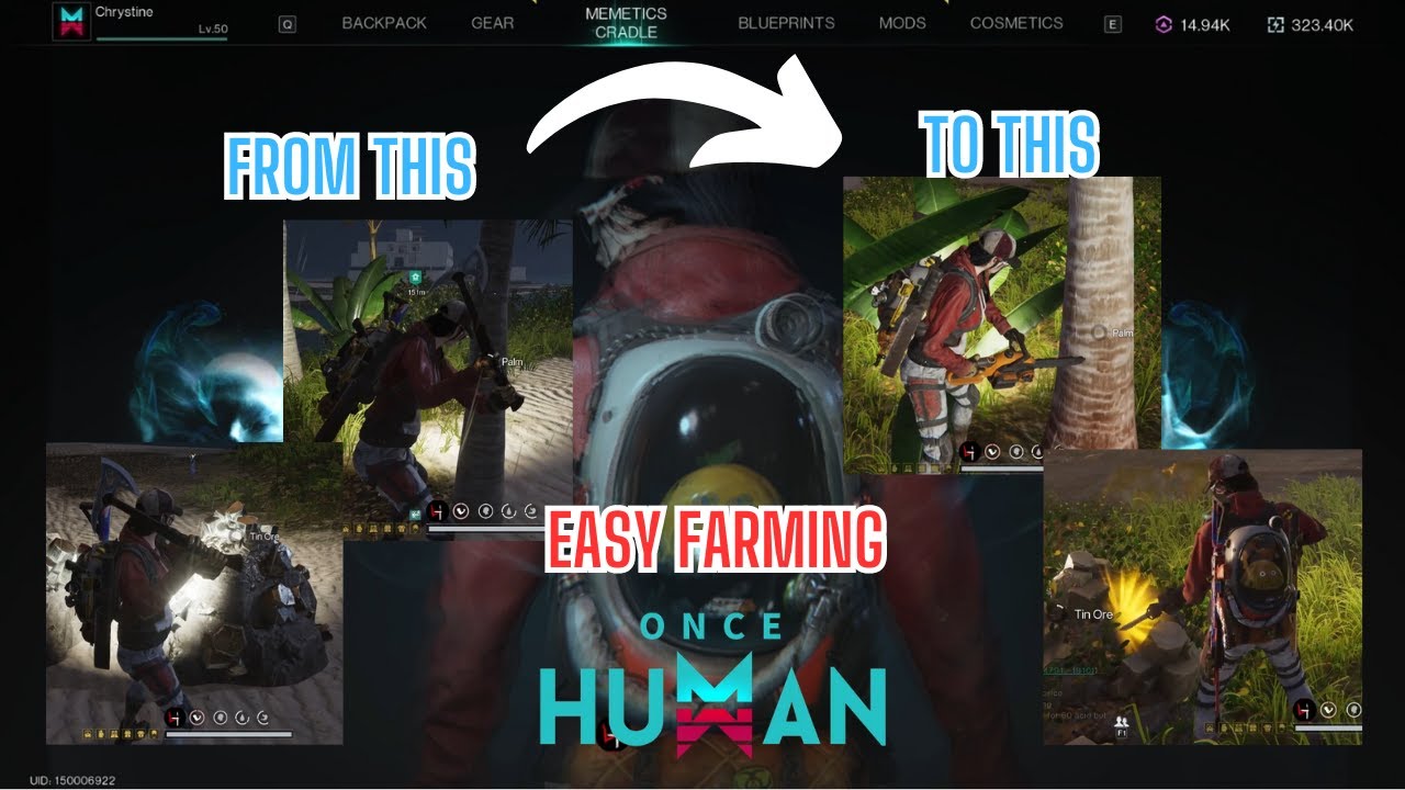 ONCE HUMAN | HOW TO EASY LOGGING & MINING | (TIPS/RICKS) - YouTube