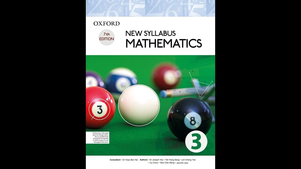 Mathematics Book 3, Exercise 1A, Question 1F - YouTube