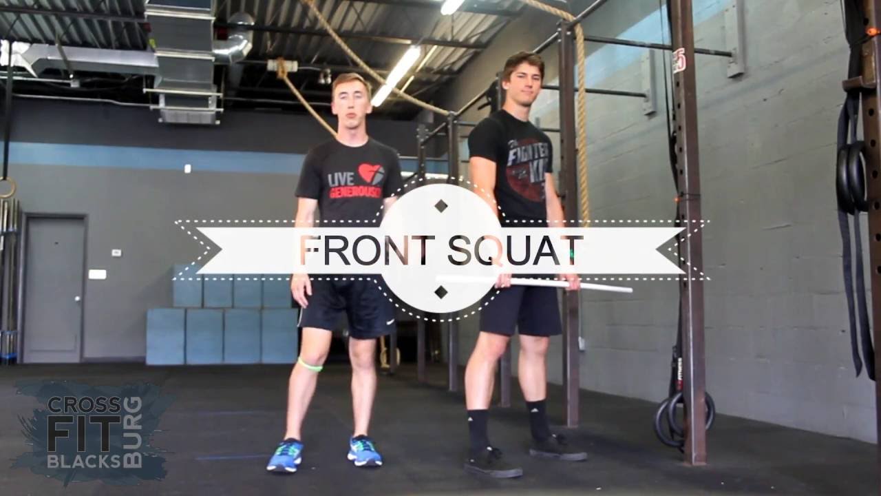 Front Squat | CrossFit Blacksburg | School of Fitness | Blacksburg ...