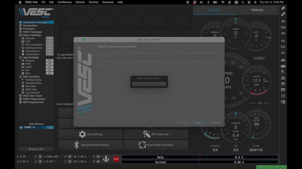 VESC Setup - YouTube