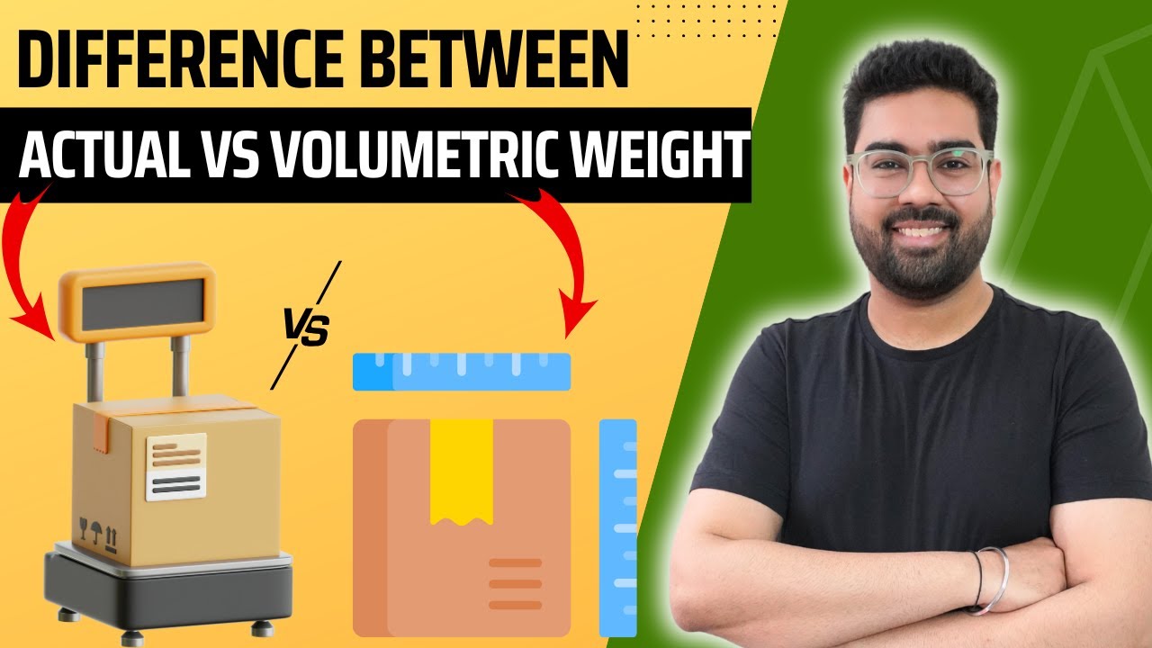 ACTUAL vs VOLUMETRIC Weight - Difference, Shipping Fees (FREE ...