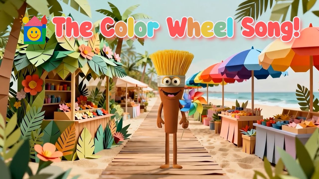 The Color Wheel Song | ⭐ Mix, Feel, and Explore Colors - YouTube