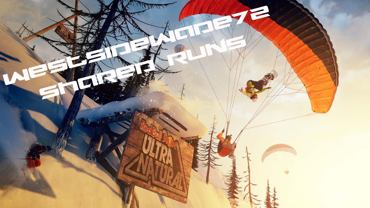 Steep terrain park run - YouTube