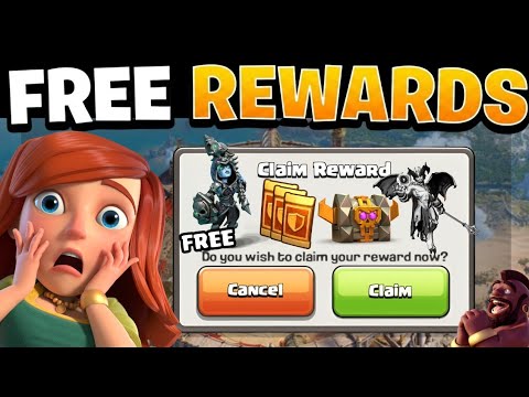 Supercell Giving Us Free Skins,Card & Chest In Clash of clans !!  